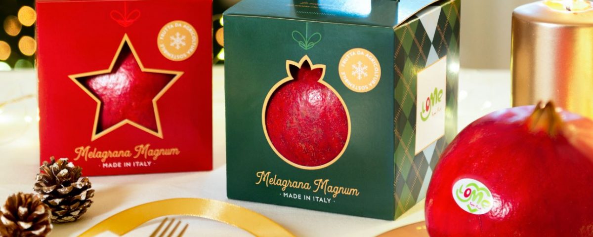 Lome Super Fruit lancia la melagrana magnum in special edition per Natale