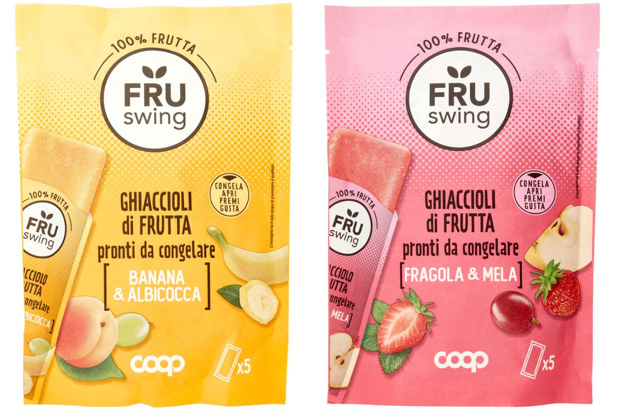 Ghiaccioli di frutta pronti da congelare? Coop premiata ad Amsterdam