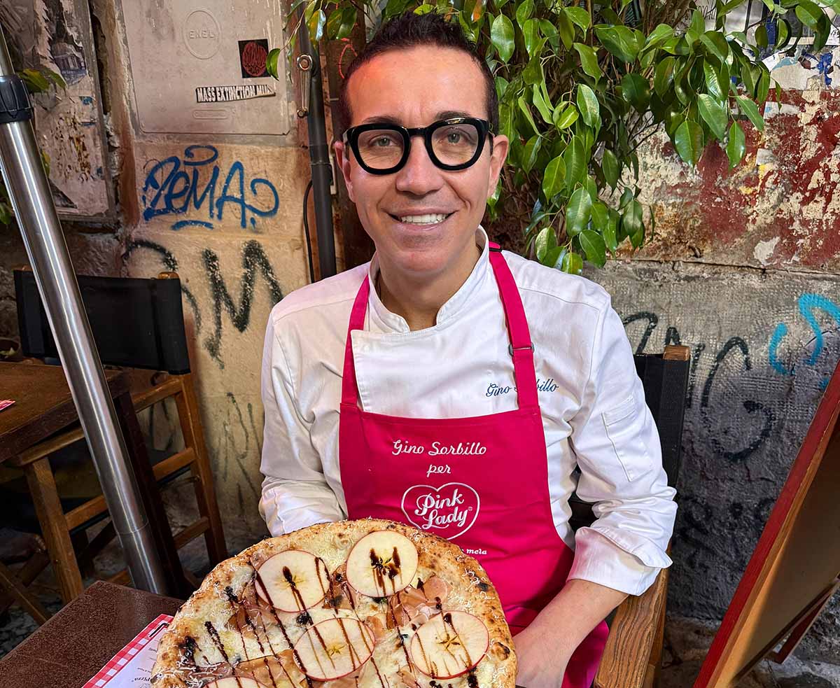 Gino Sorbillo presenta la Pizza Pink Lady, eccellenza italiana