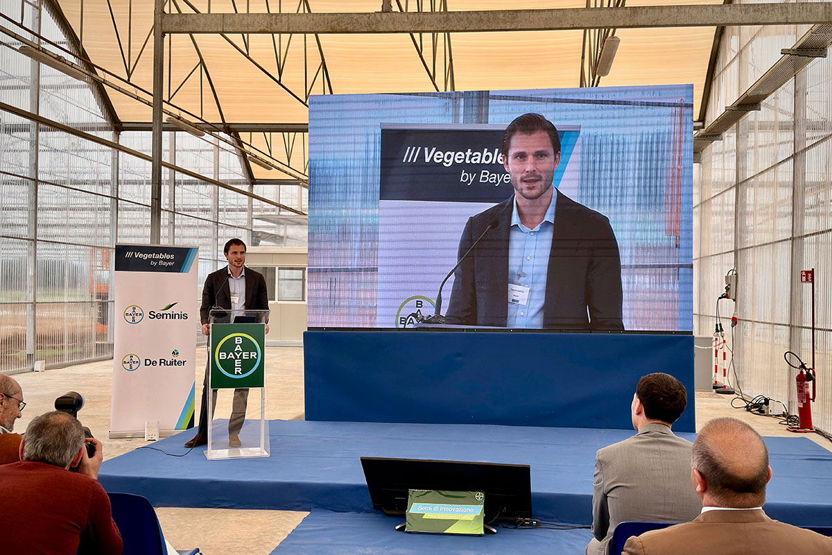 Bayer, a Latina nuove serre hi-tech per ricerca e produzione di semi