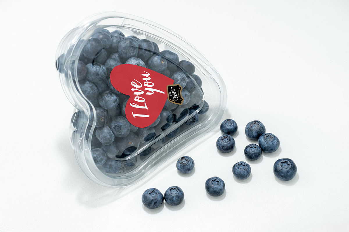 Per San Valentino arriva la limited edition Orsero dedicata ai mirtilli